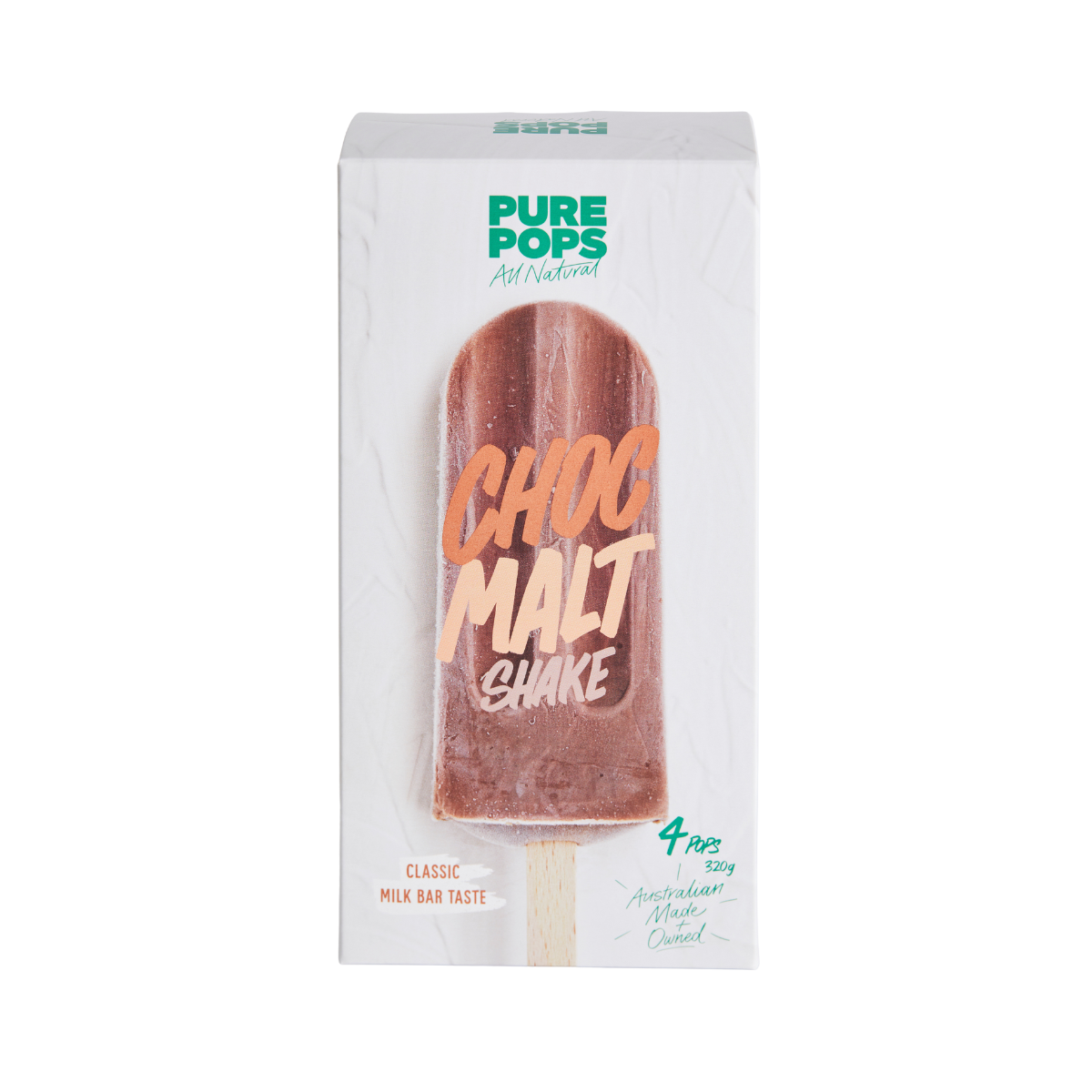Choc Malt Shake 4 Pack – Pure Pops